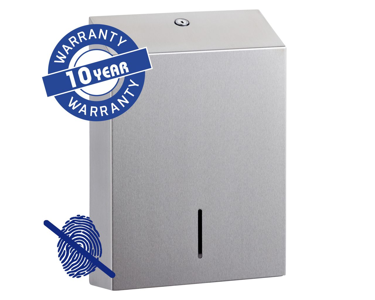 MERIDA STELLA SLIM Anti-FingerPrint MAXI paper towel dispenser, satin ...